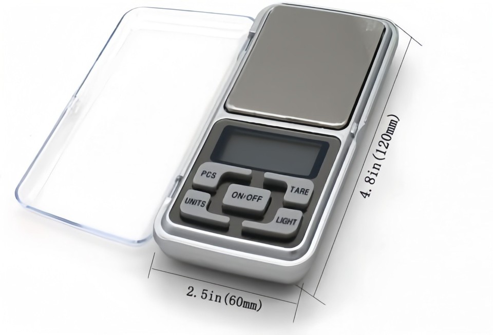 Digital 2000g x0.1g Scale Jewelry Portable Pocket Balance Gram OZ. LCD ...