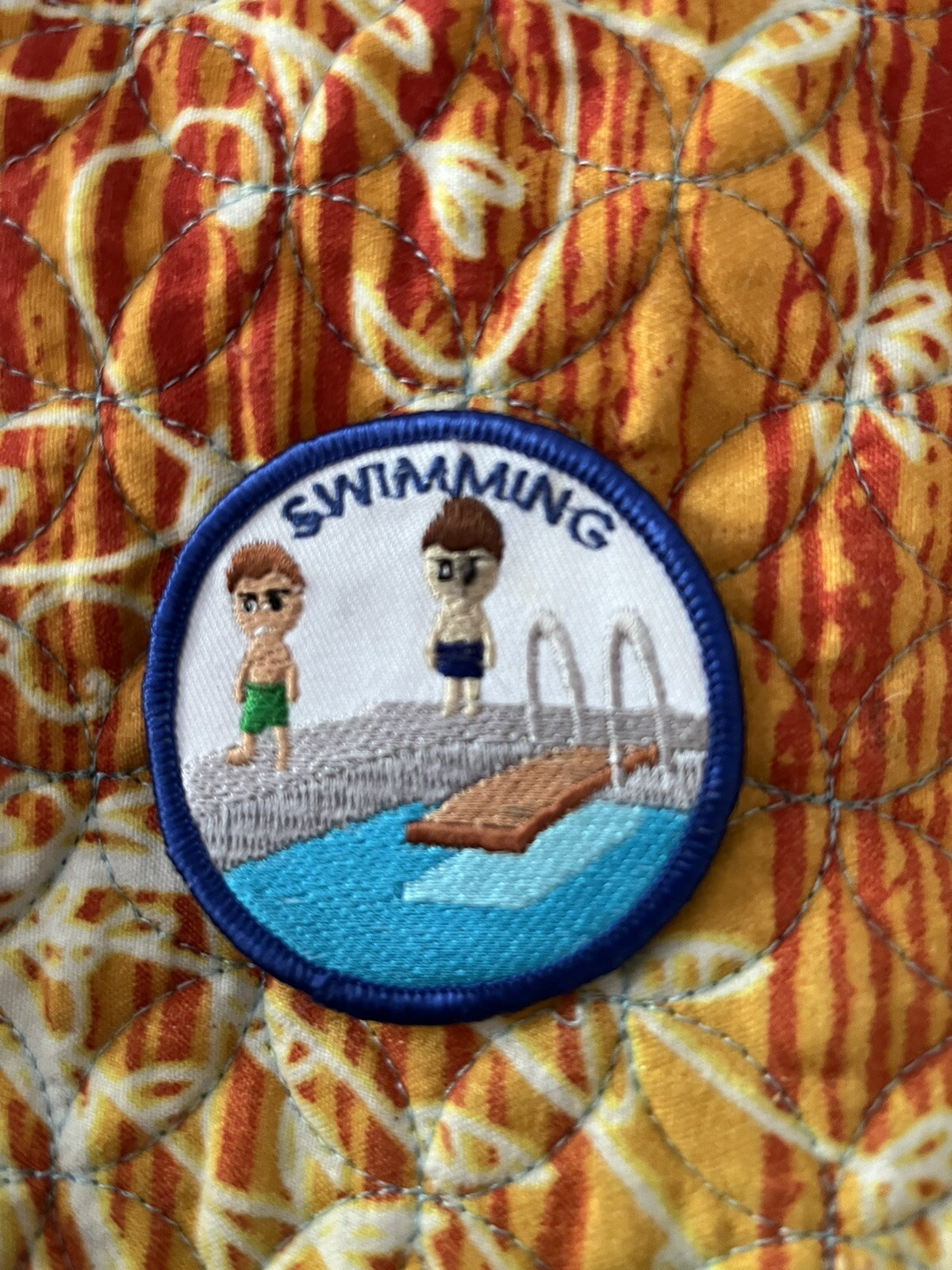 Scout Swimming Patch | eBay