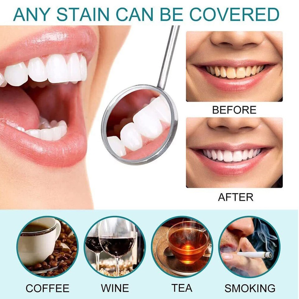 Tooth Paint Instant Whitening Paint for Teeth Teeth Whitening Gel Paint ...