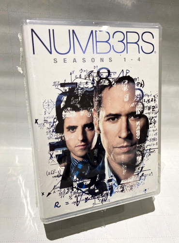 NEW Numb3rs: Seasons 1-4 (DVD Set, 2017) Numbers TV Show First Second ...
