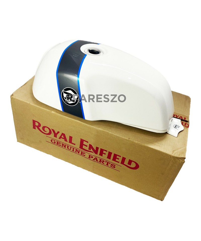 Fits Royal Enfield "ICE QUEEN Petrol Gas Fuel Tank for CONTINENTAL GT ...