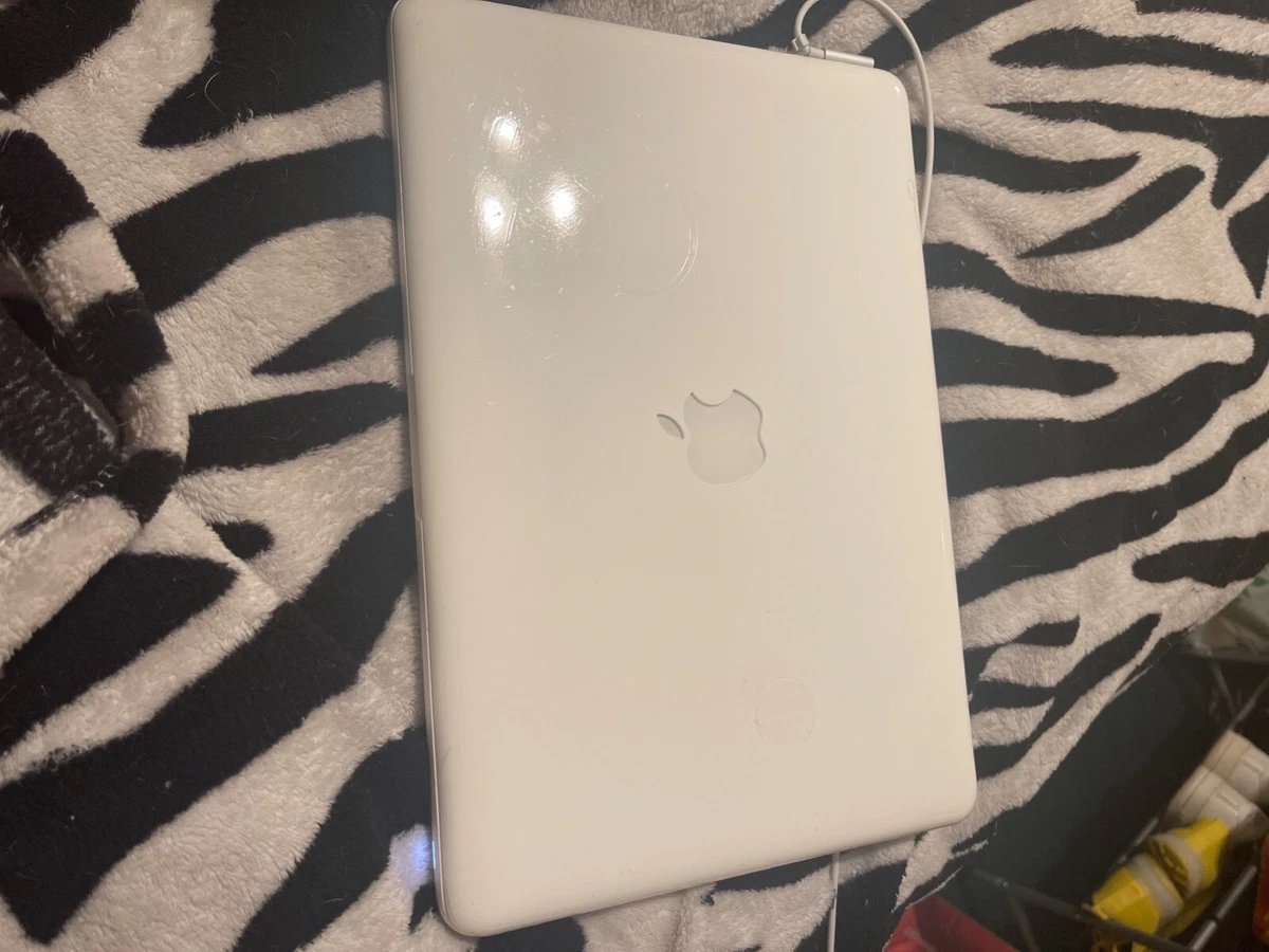 Used Apple Laptop White
