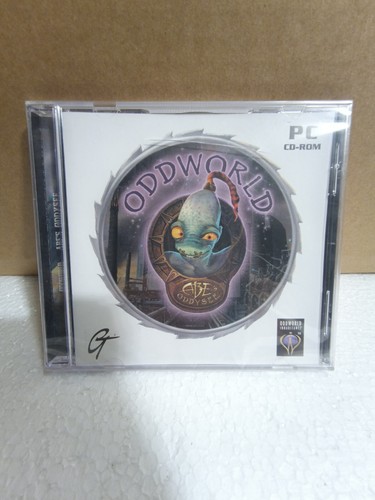 Oddworld: Abe's Oddysee PC CD-ROM Jewel Case, Factory Sealed, NEW, See ...