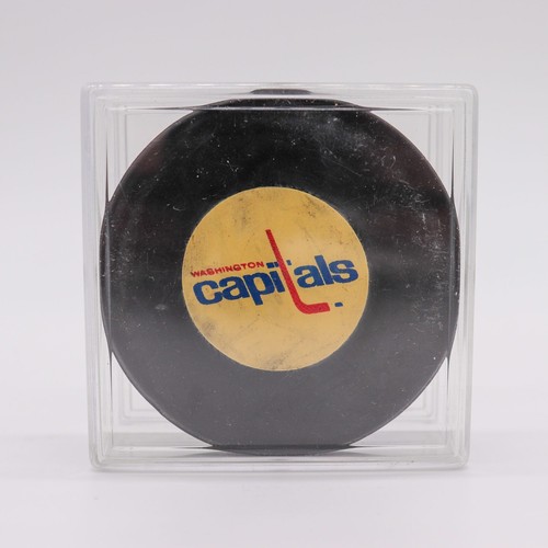 Vintage Washington Capitals Game Used Puck | eBay