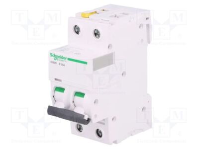 Overcurrent switch; 400VAC; Rated: 20A; Poles: 2; DIN; Charact: B ...
