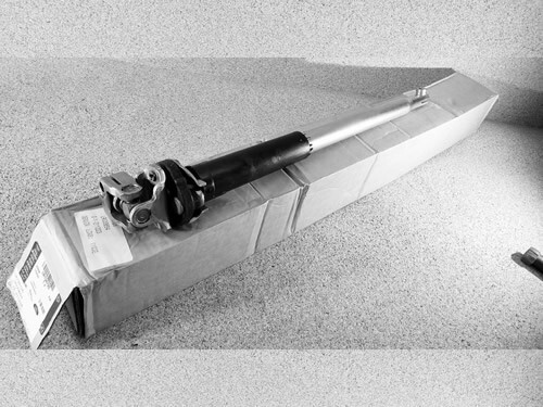 GENUINE LAND ROVER LOWER STEERING COLUMN SHAFT RANGE ROVER SPORT DISCO ...