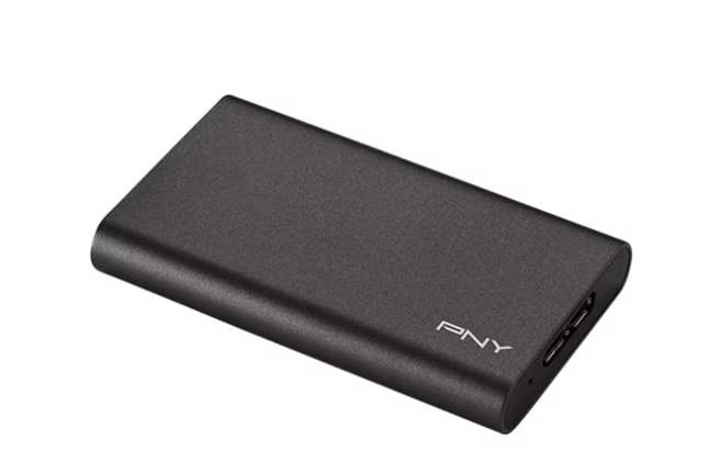 Brand New PNY PORTABLE SSD ELITE 480GB External solid state hard drives ...