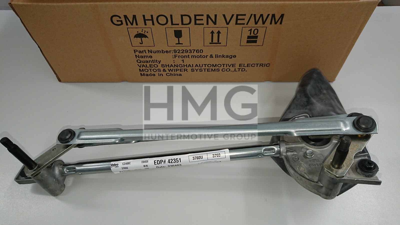 92293760 Genuine Holden Wiper Motor Linkages WM Statesman Caprice for ...