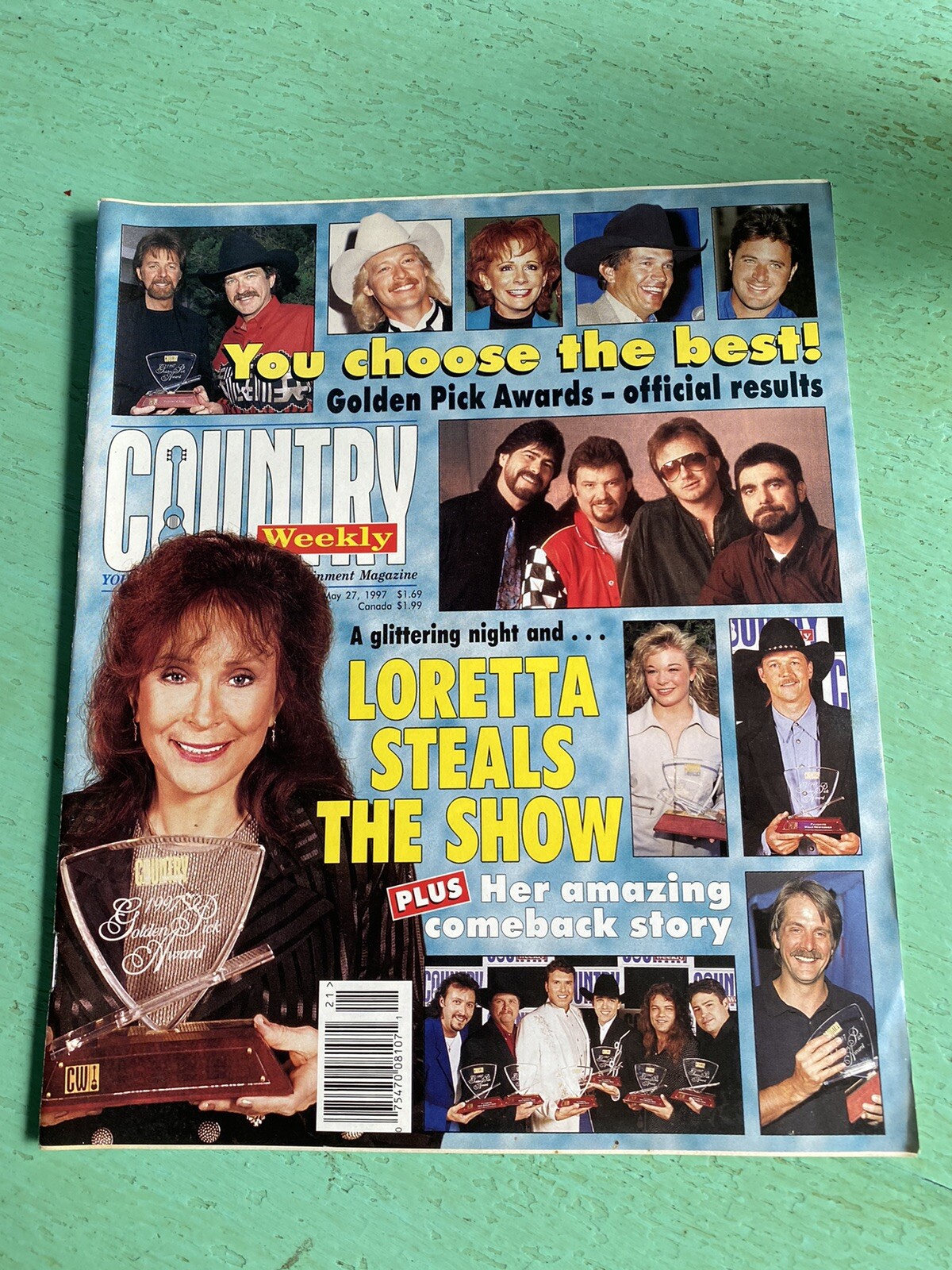 Vintage Country Music Weekly Magazine May 1997 Loretta Lynn | eBay