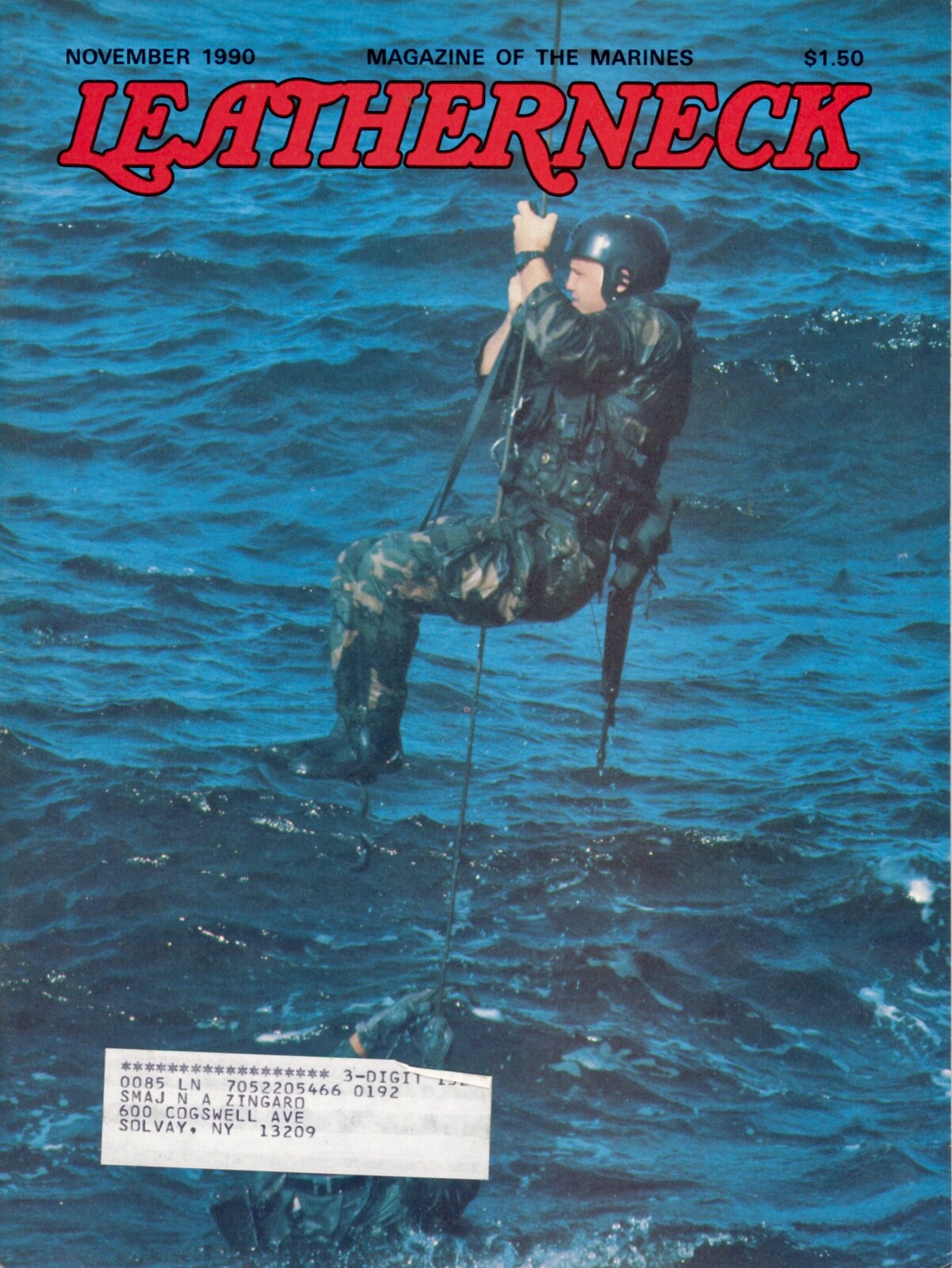 Leatherneck Magazine, The Magazine of The Marines, November, 1990 | eBay