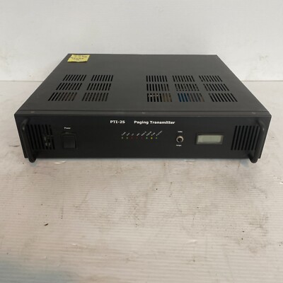 PTI-25 Commtech Wireless Paging Transmitter VHF 148.3Mhz 25W Base ...