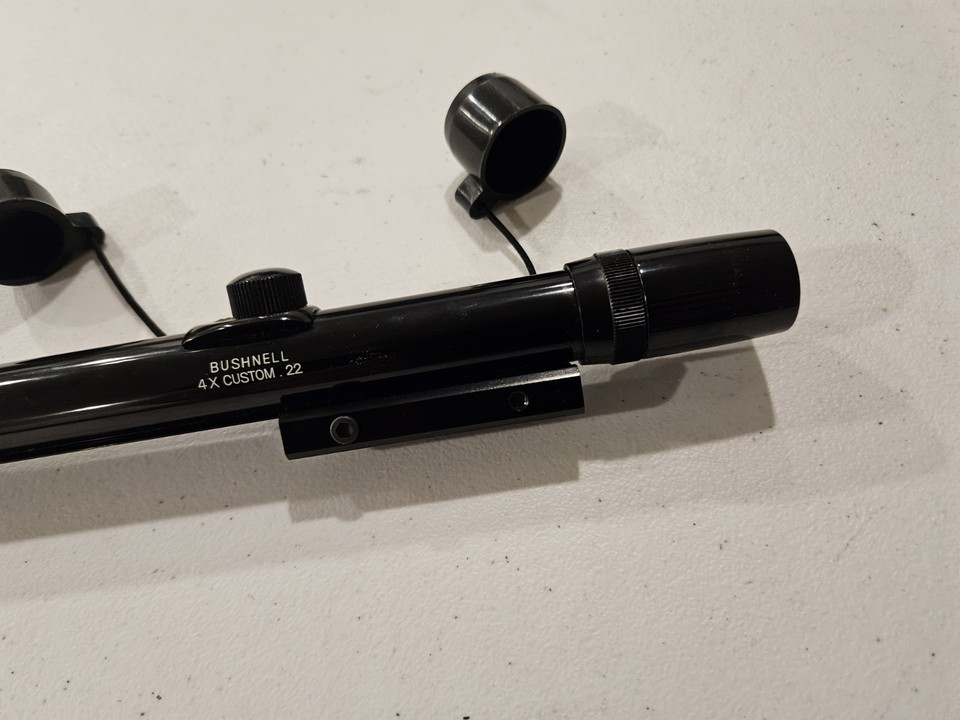 Vintage Bushnell 4x Custom 22 Rifle Scope with Base | eBay