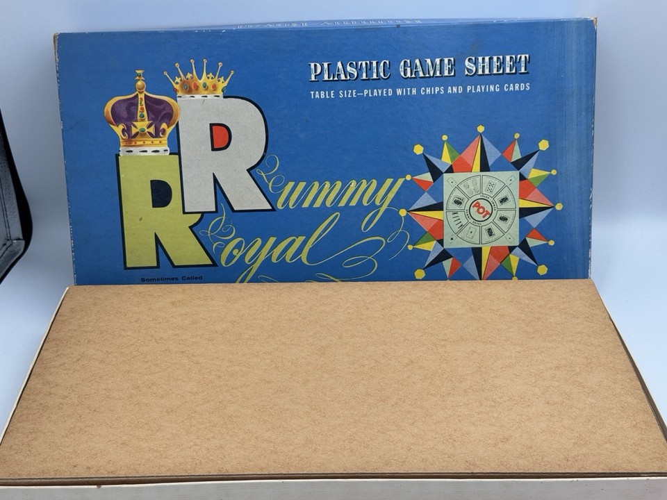 Vintage Rummy Royal Game by Whitman Complete in Very Good Condition W ...