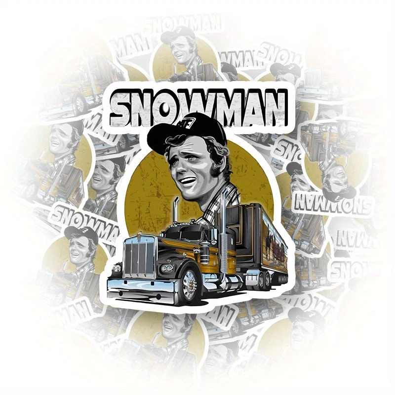 SMOKEY and THE BANDIT CUSTOM MADE SNOWMAN RIG SEMI TRUCK and Window ...