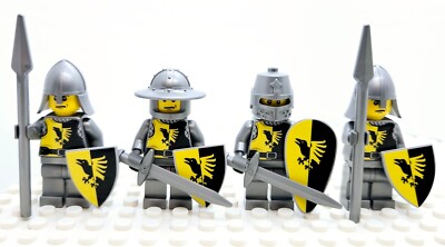 Castle Tournament Raven Knights Soldiers made with real LEGO ...