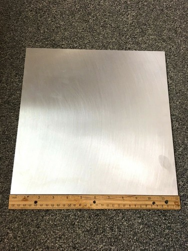0.250 x 12" x 12" In Ground Flat Stock Aluminum SB-6061-0250-12-12 1B ...