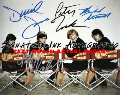 The Monkees Signed 8x10 Autographed Photo reprint | eBay