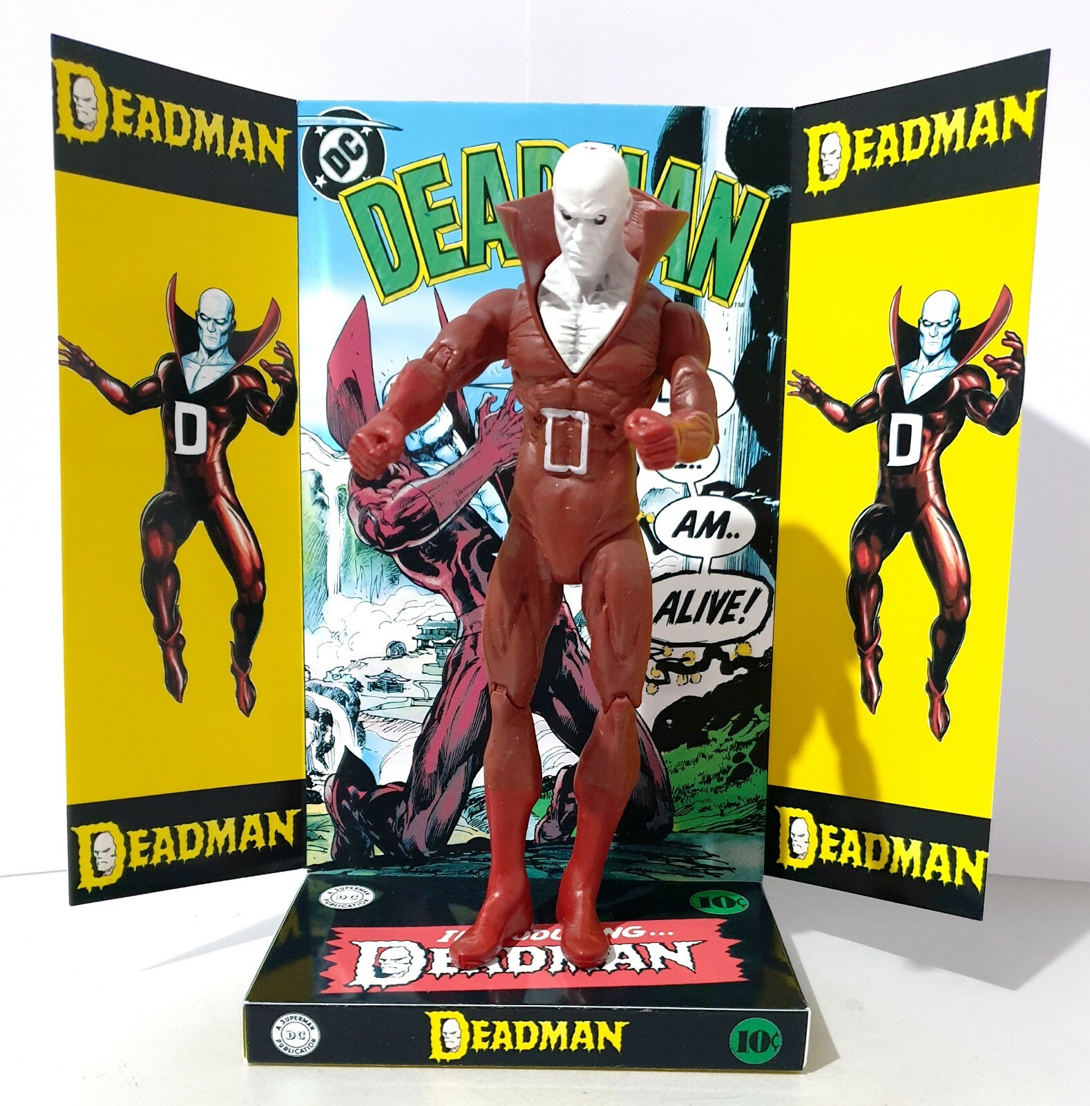 DEADMAN 6" Comic Superhero DC Comics 15cm ACTION FIGURE on Custom ...