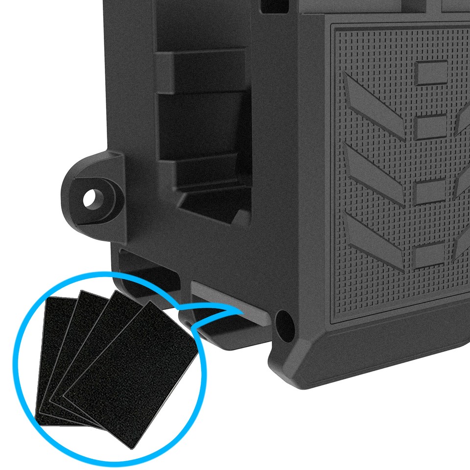 Gun Wall Mount for 223/5.56 Rifle + Magazine,Vertical and Horizontal ...