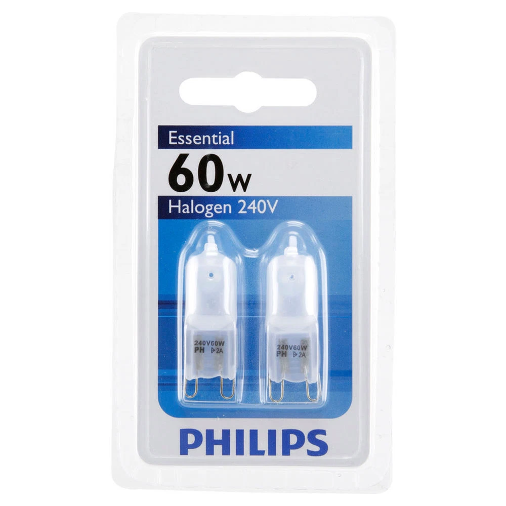 Philips Halogen G9 Frosted Capsule Light Bulb 40w | Shelly Lighting