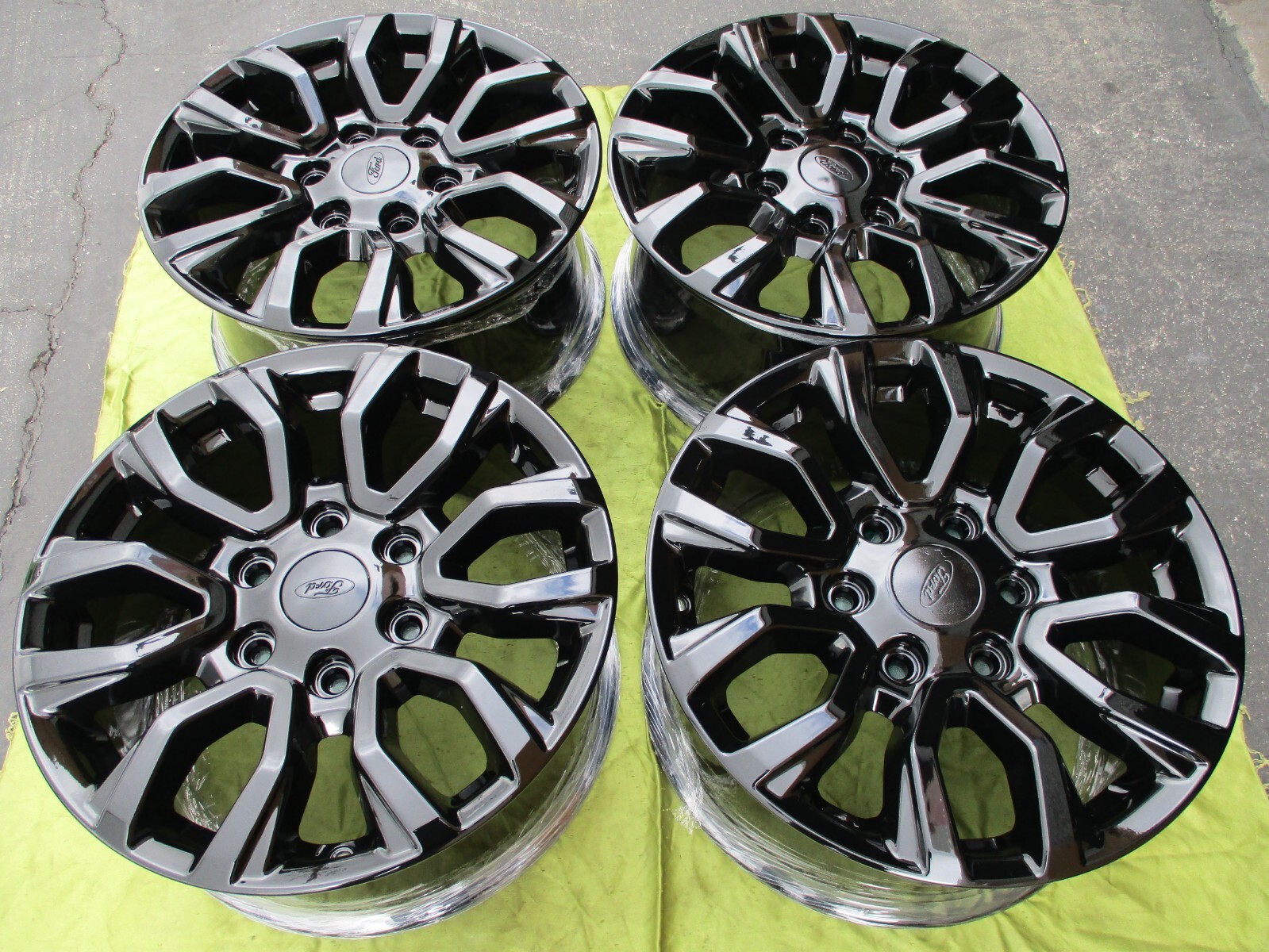 4- NEW 17" FORD RANGER KB3Z-1007-C GLOSS BLACK OEM WHEEL-EXCHANGE 2019 ...