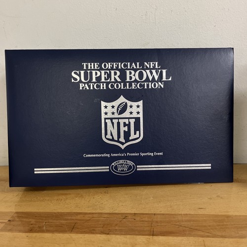 The Official NFL Super Bowl Patch Collection -Willabee & Ward PATCHES ...