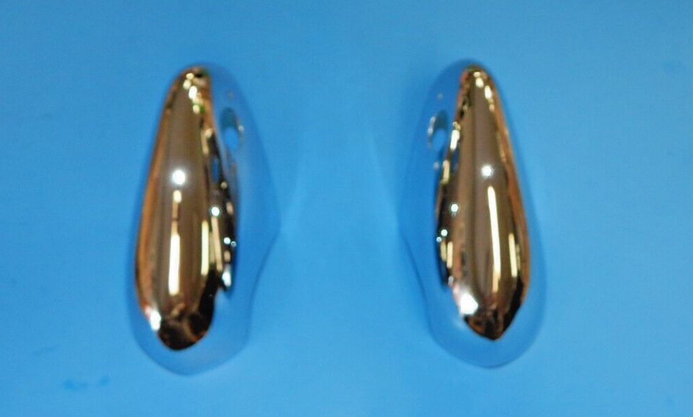 Brand New MGB Rear Bumper Guards Overiders 1963-1969 All Chrome with ...