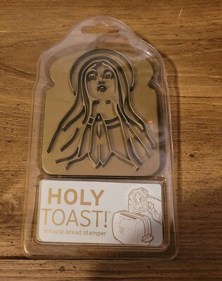 Holy Toast Miracle Bread Stamper New In Package Unopened Virgin Mary ...