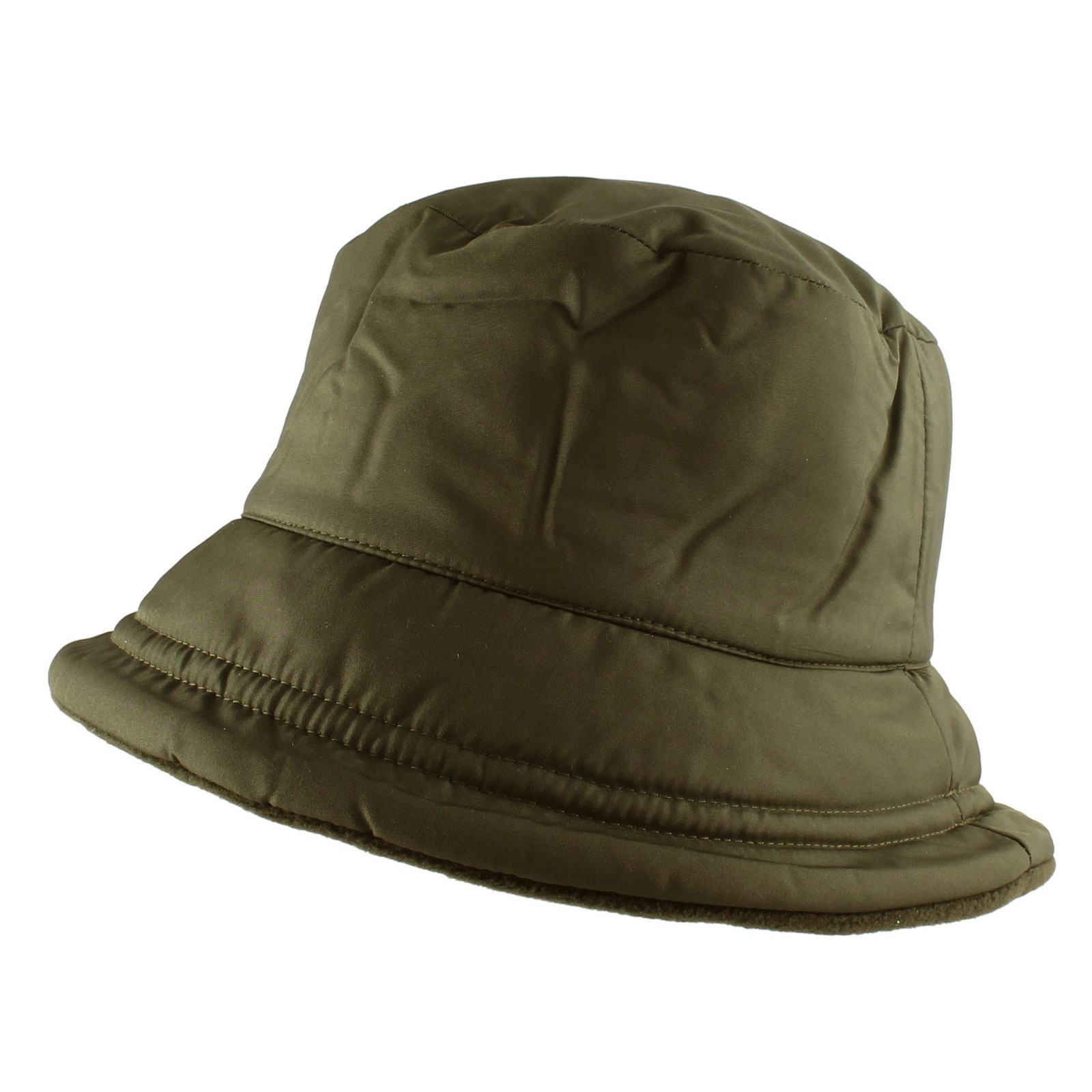 Fleece Lined Thick Soft Warm Fall Winter Bucket Cap Travel Packable ...