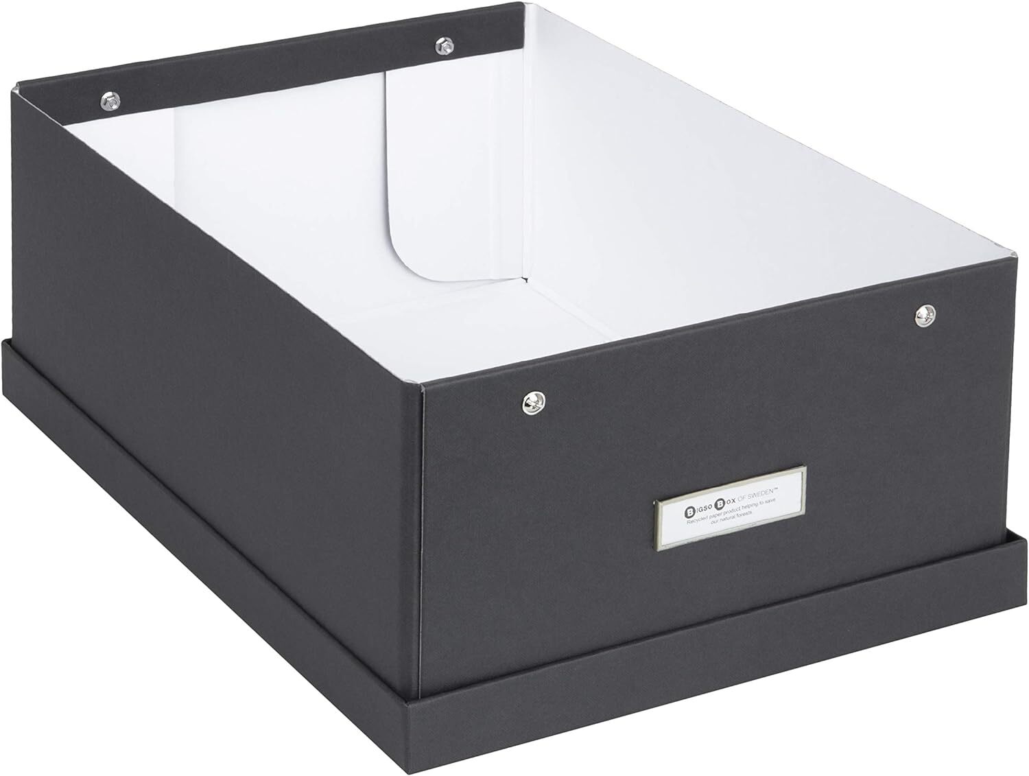 Bigso Katia Collapsible Storage Box | Photo Storage Box | Dark Grey | eBay