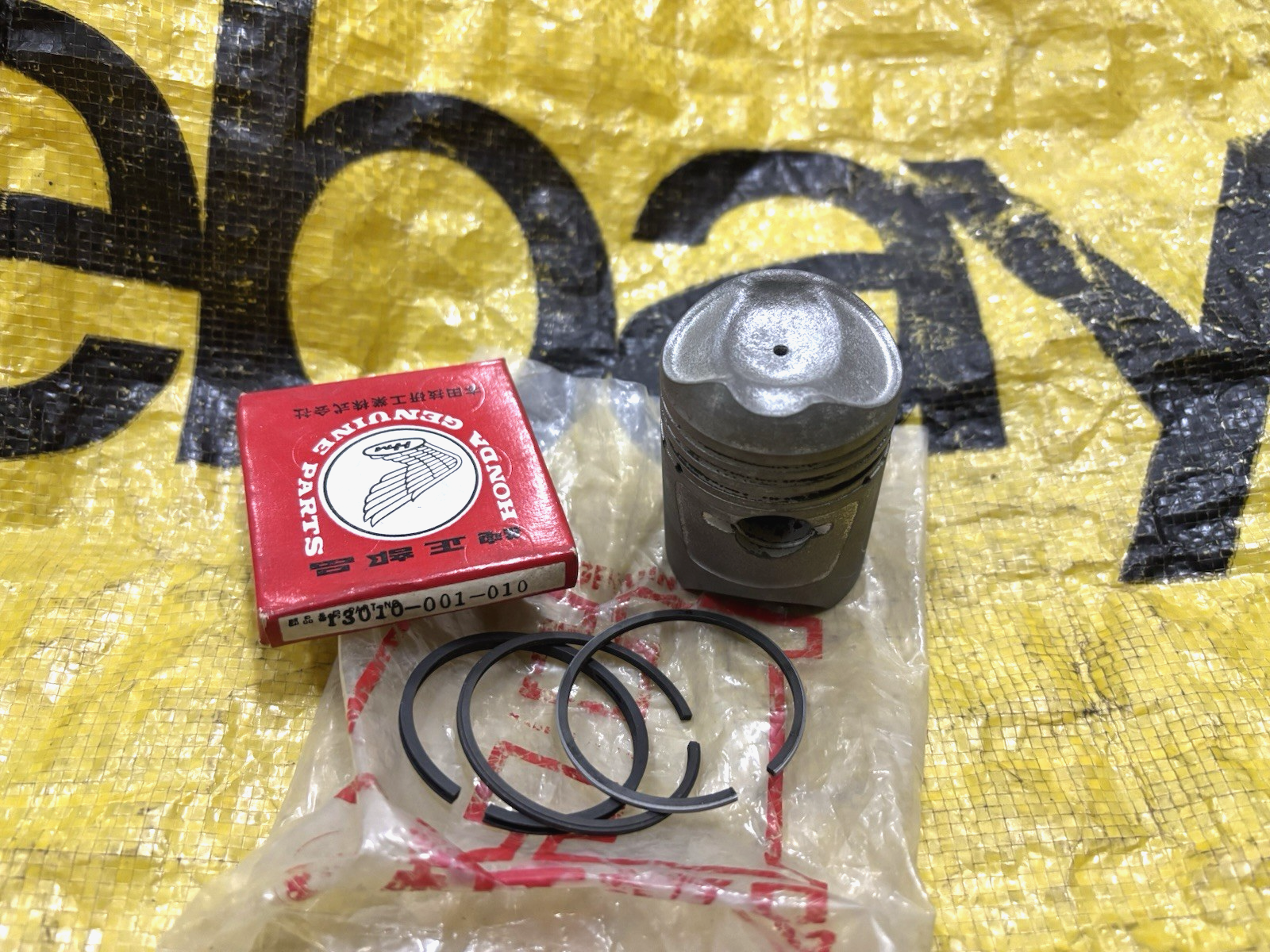 Honda 50 C110 CA110 CY110 Racing Piston&Ring STD NOS 13101-011-810 ...