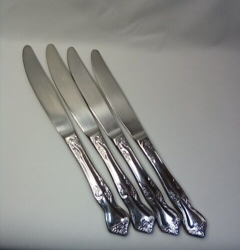 Oneida AZALEA Set of 4 Dinner Butter Knives Stainless Flatware | eBay