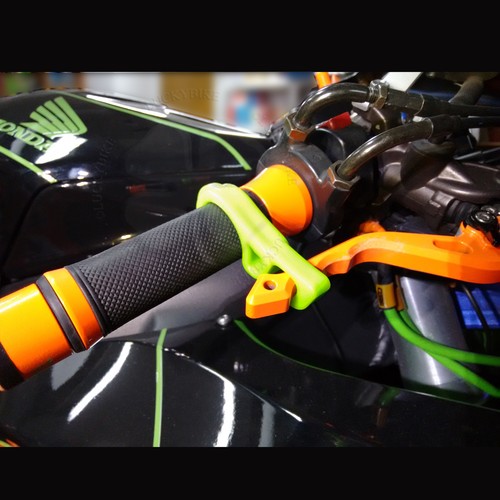 Neon Green Hand Brake Lever Lock Safety For Suzuki Honda Yamaha ...