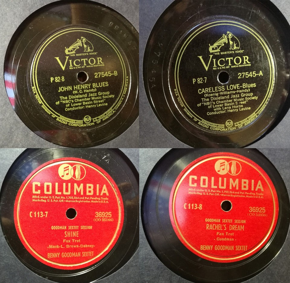Vintage 1930's 12 albums set LP Vinyl Records. Please read individual ...