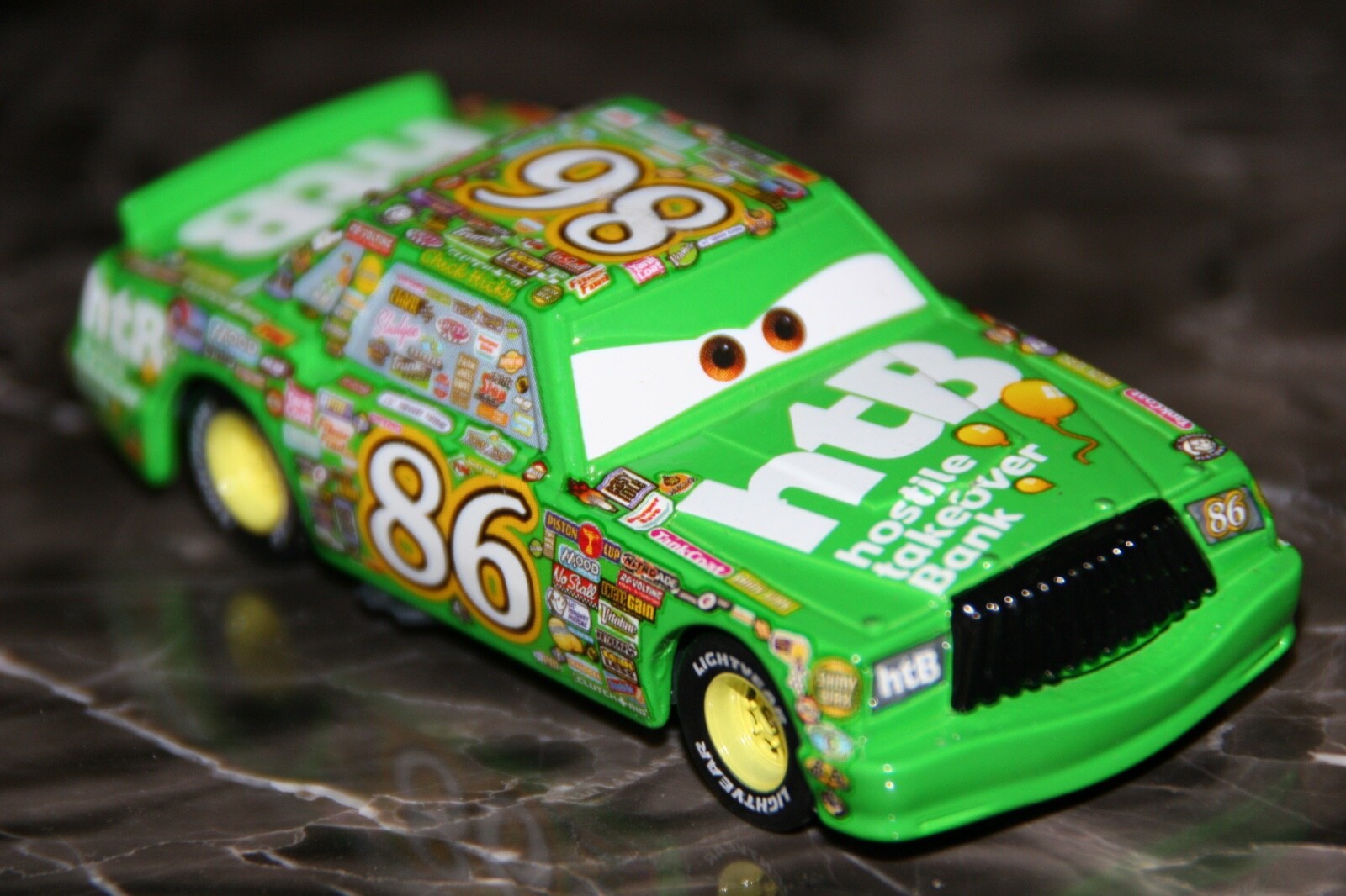 DISNEY PIXAR CARS "TEAM HTB", CHICK HICKS, HAULER, PITTY, NEW IN ...