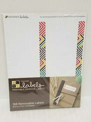 Printable Chevron Labels 168 count-12 sheets-8.5x11 inch-Jar Labels ...