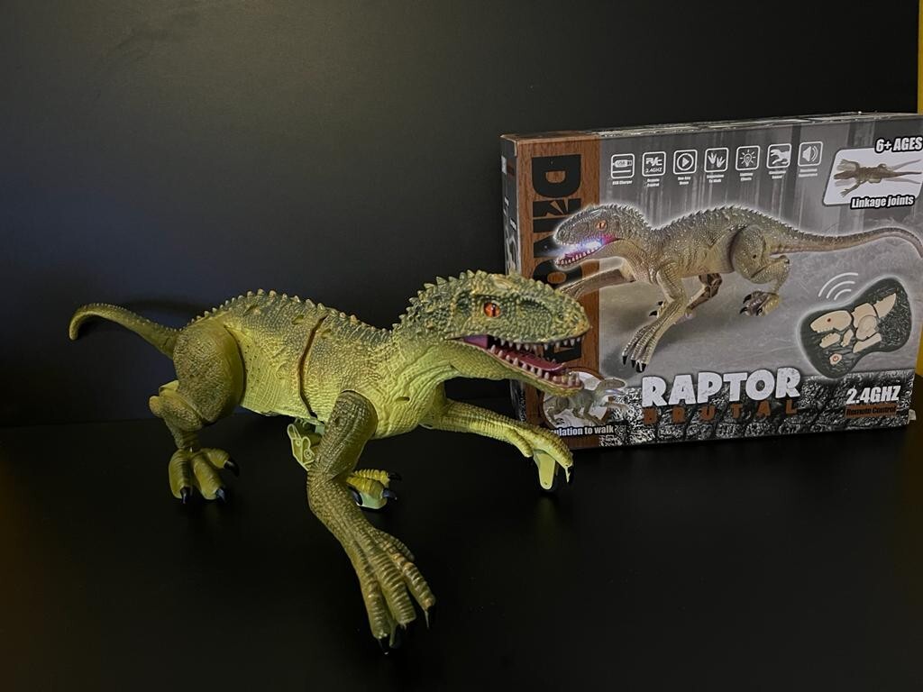 Remote Control Raptor Dinosaur