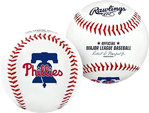 Philadelphia Phillies Rawlings "The Original" Team Logo Baseball | eBay