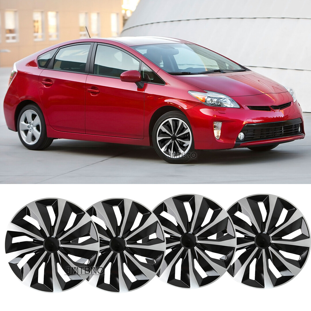 For Toyota Prius 15" Wheel Covers Snap On Hub Caps | 4Pcs | R15 | Steel ...