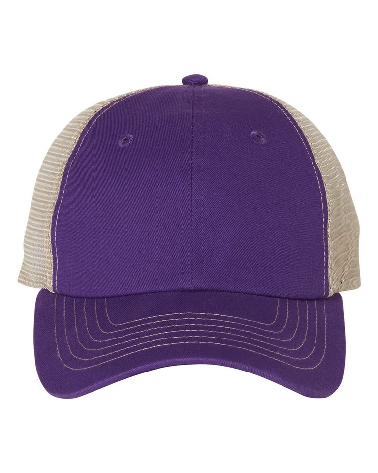 Sportsman Contrast Stitch Mesh Cap 3100 Trucker Baseball Hat 16 Colors ...