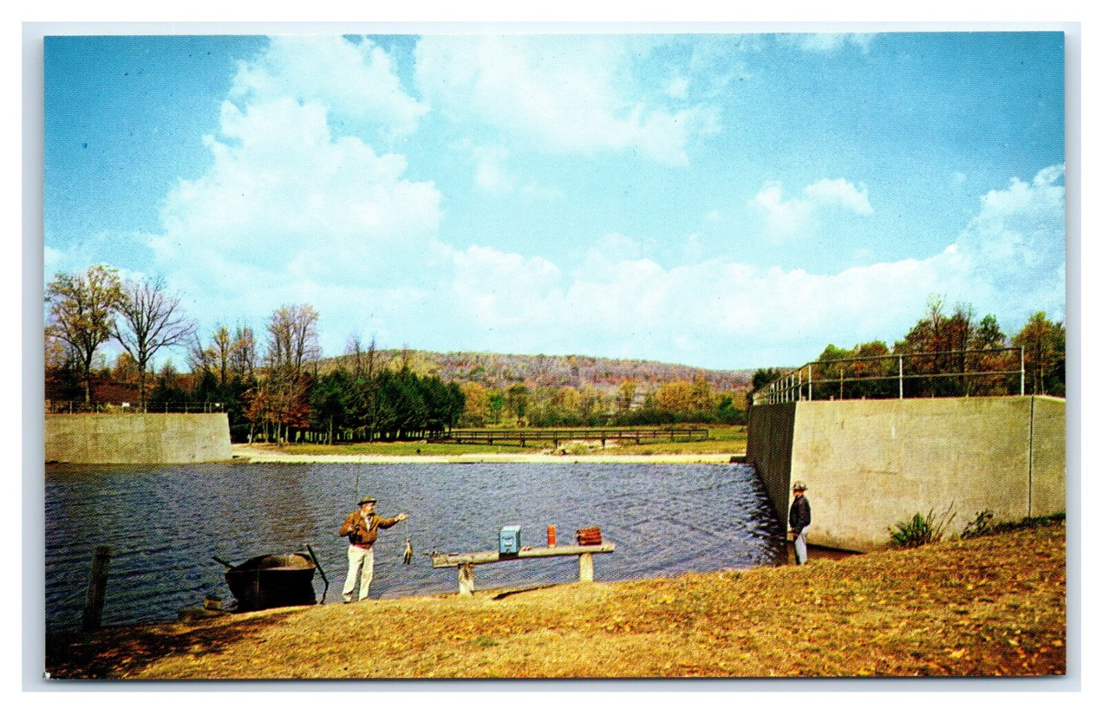 PA Postcard - Pennsylvania State Park Chapman Dam - Unposted | eBay