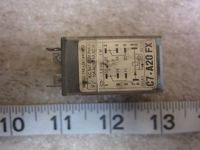 Releco C7-A20FX 8-Pin 24VDC Coil Relay, Used | eBay