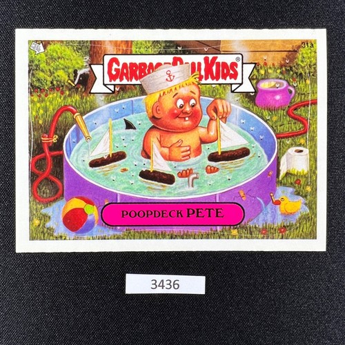 Poopdeck Pete (31a) Garbage Pail Kids GPK ANS3 2004 ~LP/NM~ **FREE ...