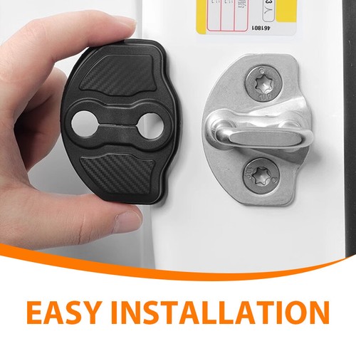 4pcs Silicone Door Guard Lock Cover Latches Car Accessories for Tesla ...