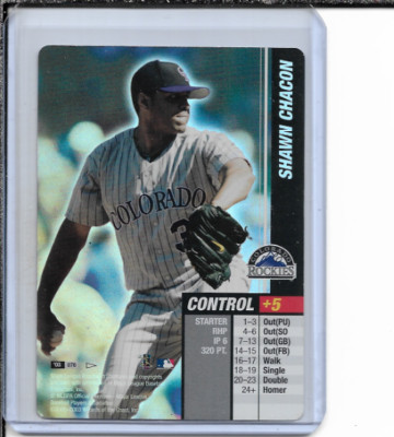 2003 MLB Showdown Shawn Chacon Foil #76 EX | eBay