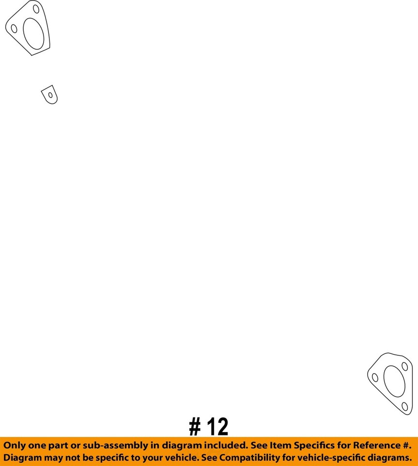 GM OEM 01-23 CT4 Engine Turbocharger Components-Inlet Pipe Gasket ...