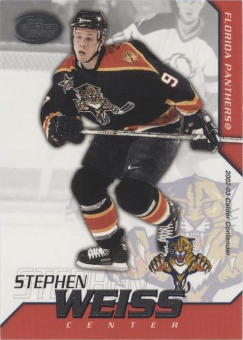 2002-03 Pacific Calder - Stephen Weiss #72 Silver /299 for sale online ...