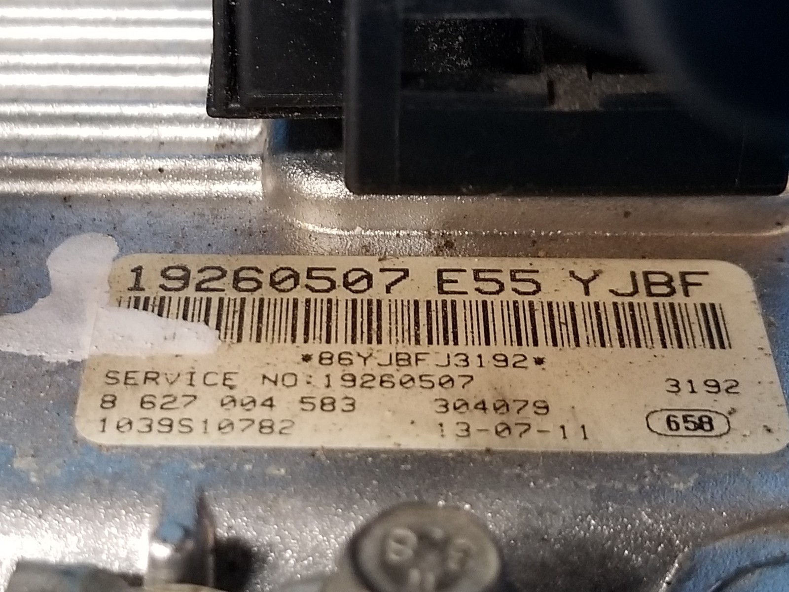 06-08 CADILLAC CTS SRX ECU CONTROL MODULE PCM ECM 19260507 YJBF 8 627 ...