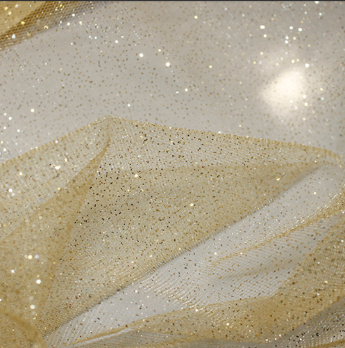 Glitter Tulle Fabric Soft Dress Net 150cm Wide Sheer Costume Sparkle ...