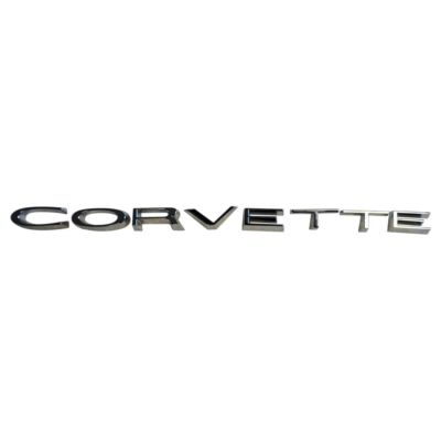 1968 1969 1970 1971 1972 1973 Corvette Rear Bumper Chrome Letters Made ...
